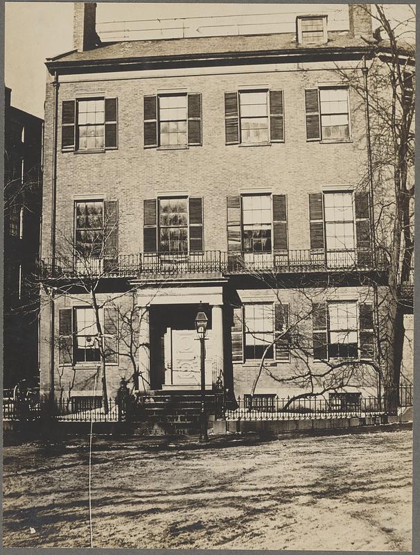 Boston, Daniel Webster House, Church Green and Summer Street - Digital ...
