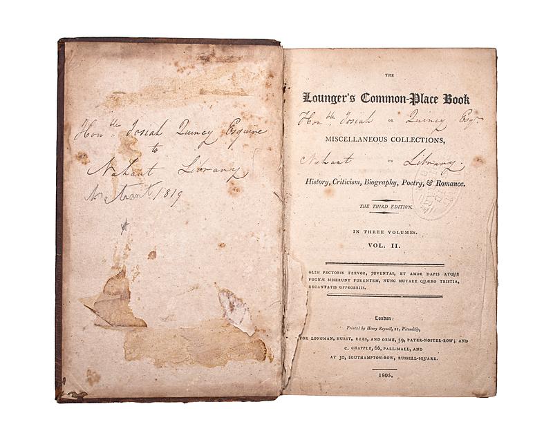 Lounger's commonplace book - Digital Commonwealth