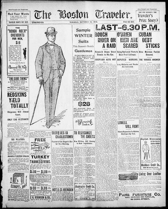 The Boston Traveler. October 18, 1898 - Digital Commonwealth