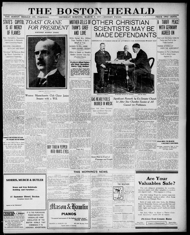 The Boston Herald. March 07, 1907 - Digital Commonwealth