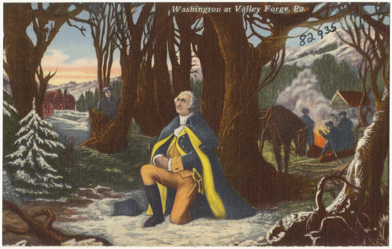 Washington at Valley Forge, Pa. - Digital Commonwealth