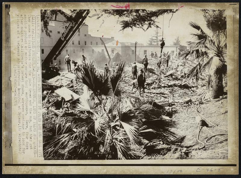 Los Angeles -- California, Land of Palms and Quakes -- They come to ...