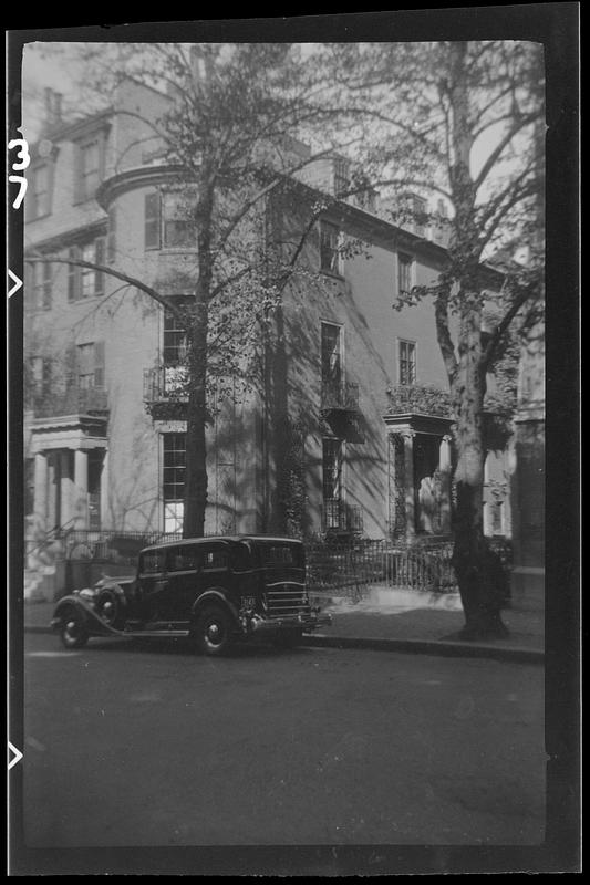 29 A Chestnut Street, Charles Bulfinch, architect -- 1799 - Digital ...