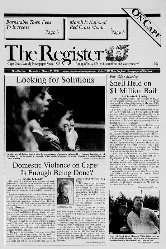 The Register. March 23, 1995 - Digital Commonwealth