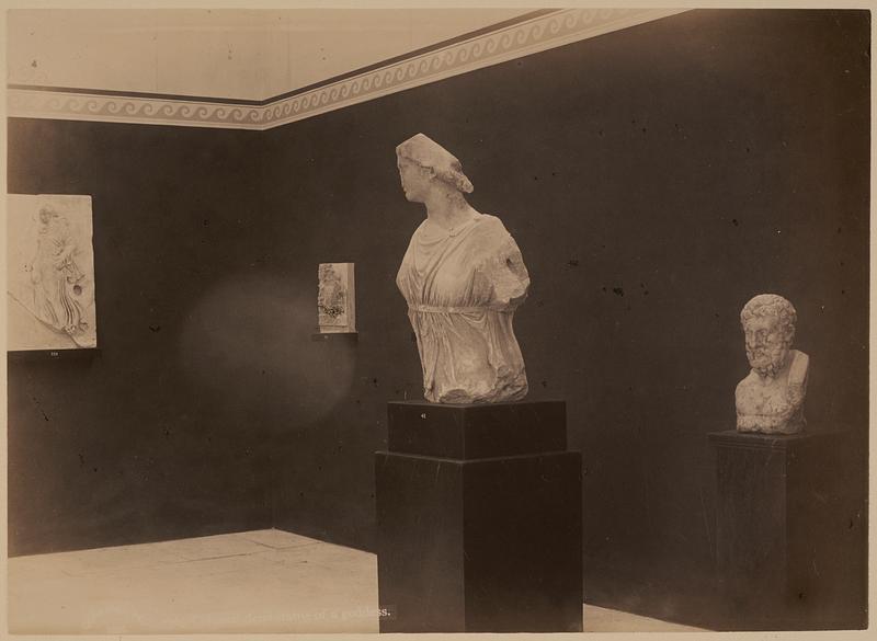 Colossal demi-statue of a goddess - Digital Commonwealth