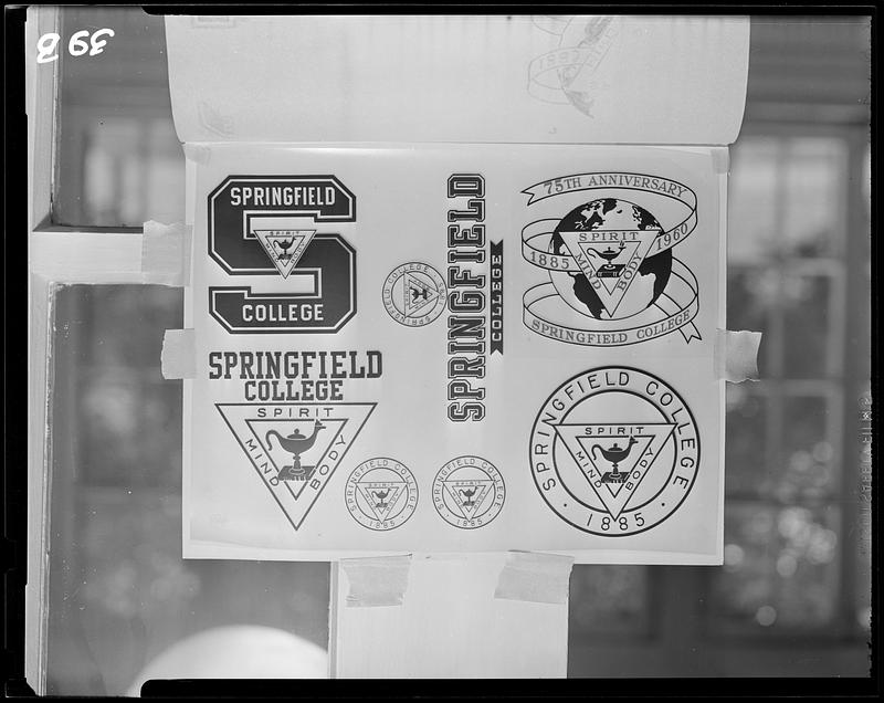 Springfield College emblems, ca. 1961 - Digital Commonwealth