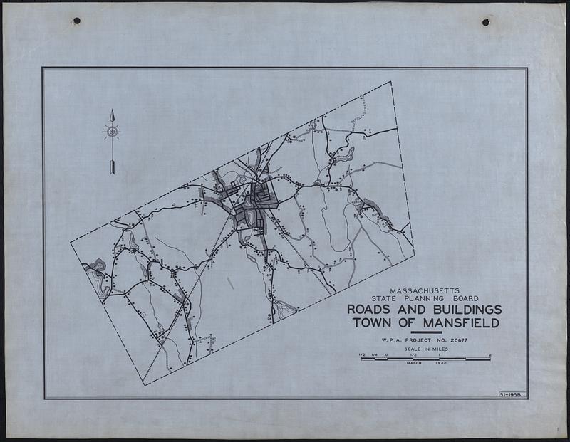 Roads and Buildings Town of Mansfield - Digital Commonwealth