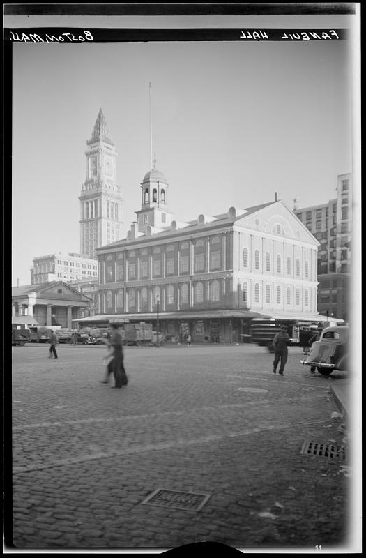 Faneuil Hall, Boston - Digital Commonwealth