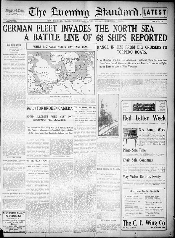 Evening Standard. April 28, 1915 - Digital Commonwealth