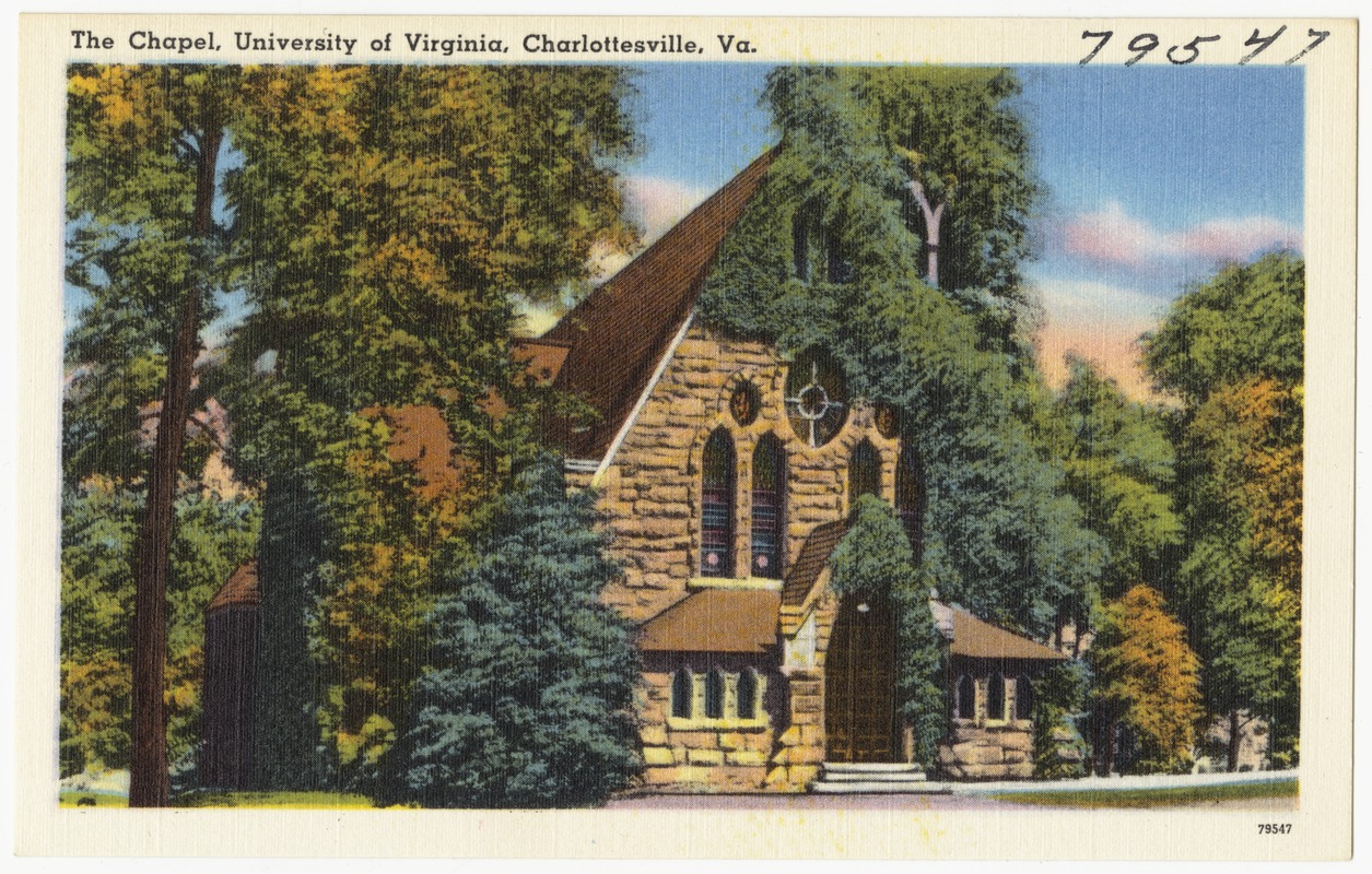The chapel, University of Virginia, Charlottesville, Va. - Digital ...