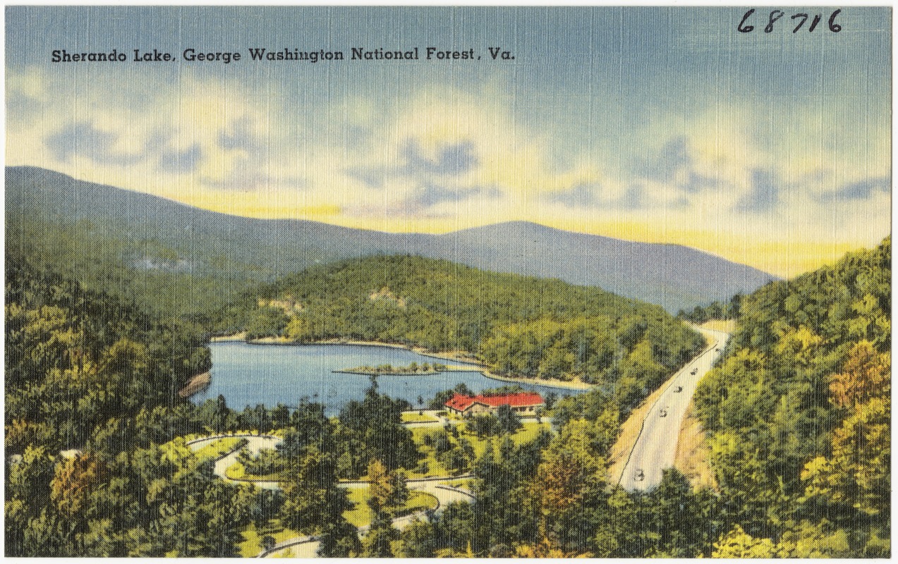 Sherando Lake, George Washington National Forest, Va. - Digital ...