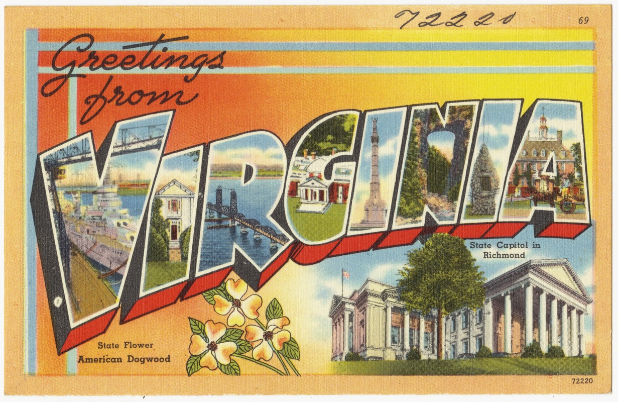 Greetings from Virginia - Digital Commonwealth
