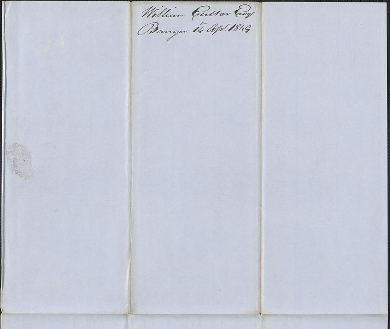 William Cutter to George Coffin, 14 April 1849 - Digital Commonwealth