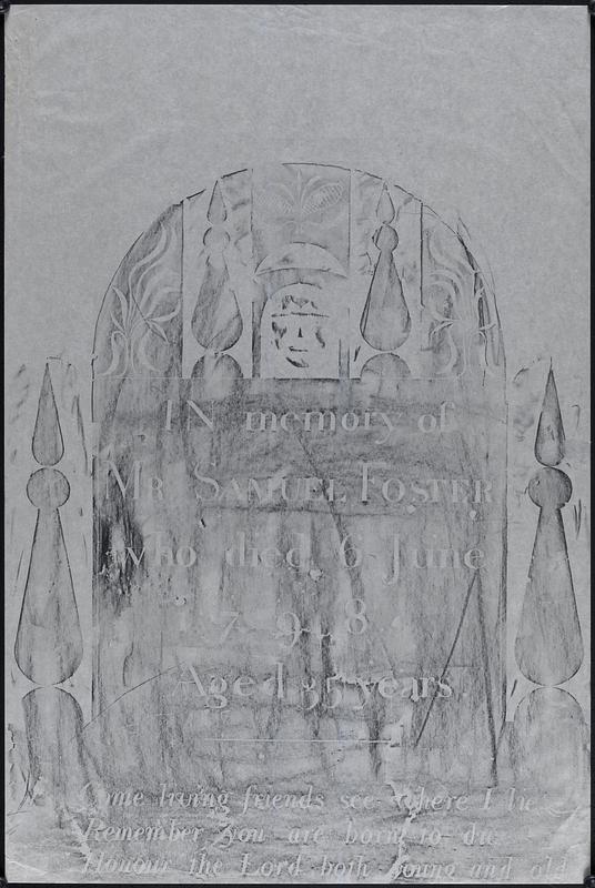 In memory of Mr. Samuel Foster - Digital Commonwealth