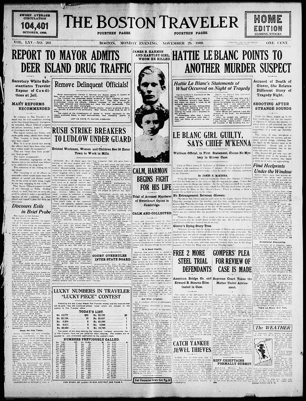 The Boston Traveler. November 29, 1909 - Digital Commonwealth