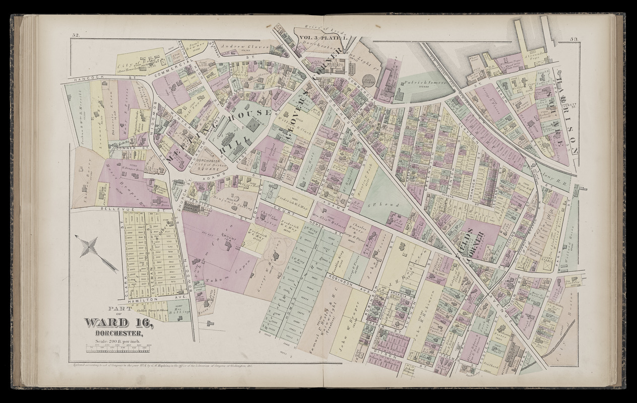 Atlas of the county of Suffolk, Massachusetts : vol. 3rd including ...