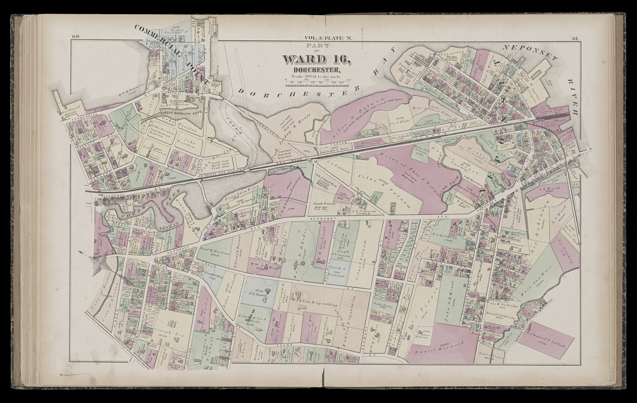 Atlas of the county of Suffolk, Massachusetts : vol. 3rd including ...