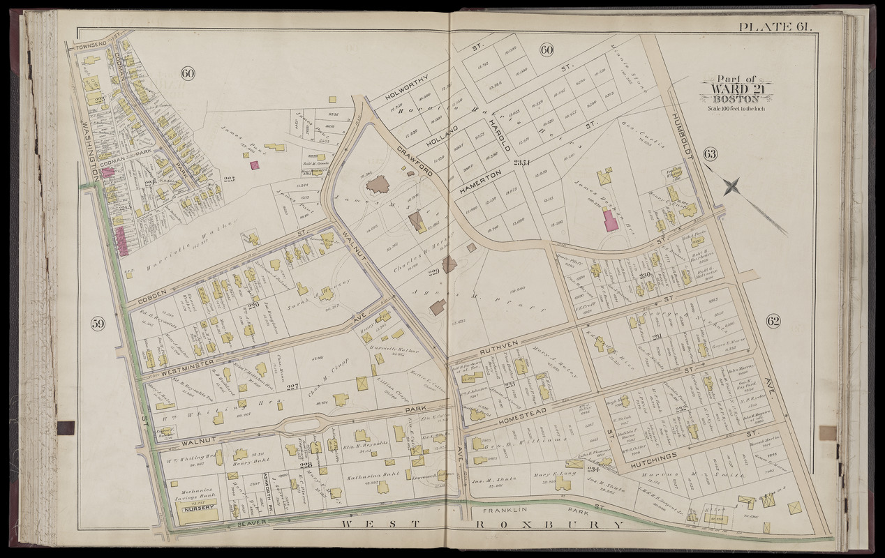 Atlas of the city of Boston : Roxbury, Mass. : volume four : from ...