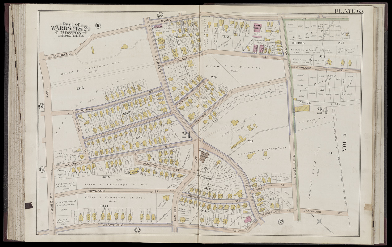 Atlas of the city of Boston : Roxbury, Mass. : volume four : from ...