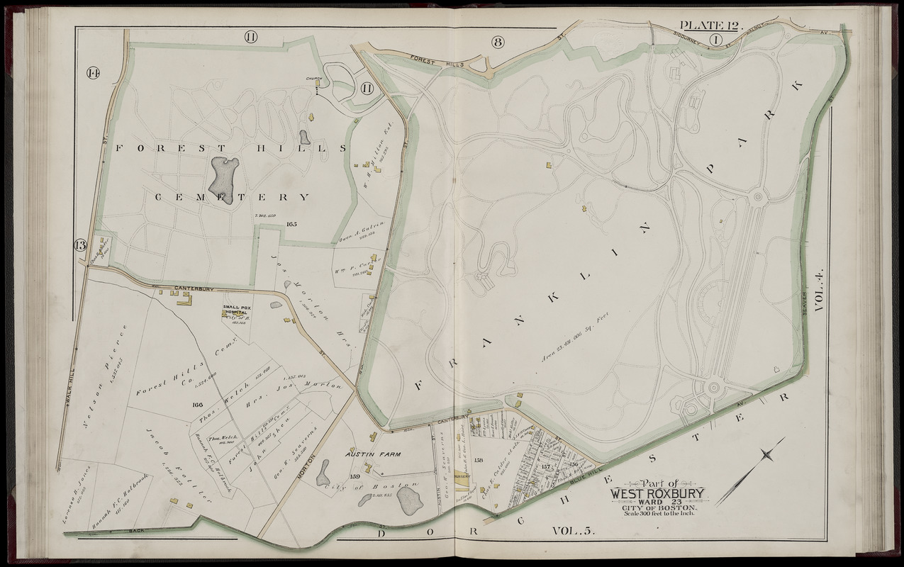 Atlas of the city of Boston, West Roxbury, Mass., volume six : from ...