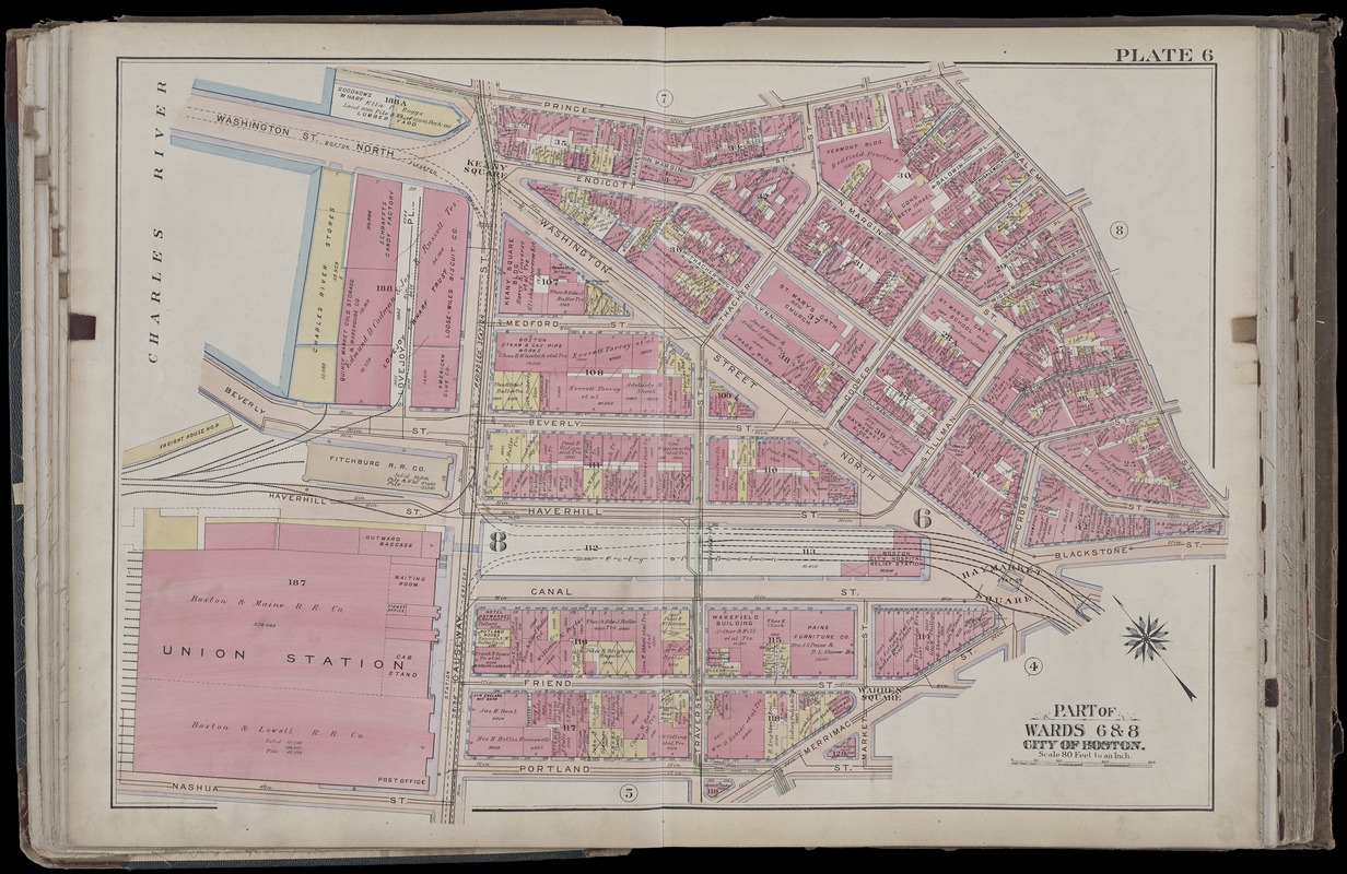 Atlas of the city of Boston, Boston proper and Back Bay : from actual ...