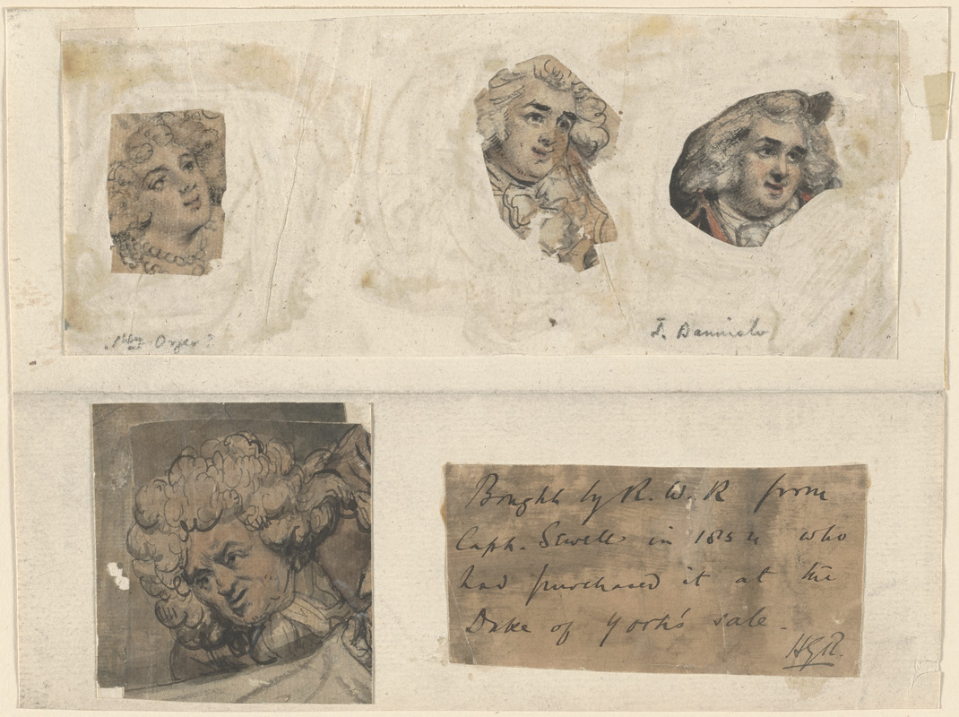 Study for Mr. Bannister and Miss Orser - Digital Commonwealth