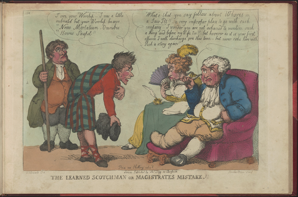 The learned Scotchman or magistrates mistake - Digital Commonwealth