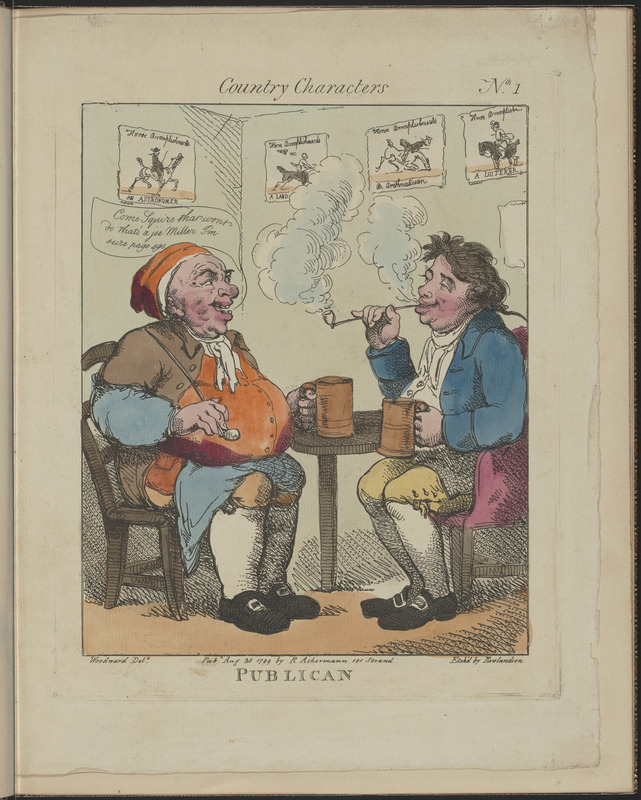 Country characters no. 1: Publican - Digital Commonwealth