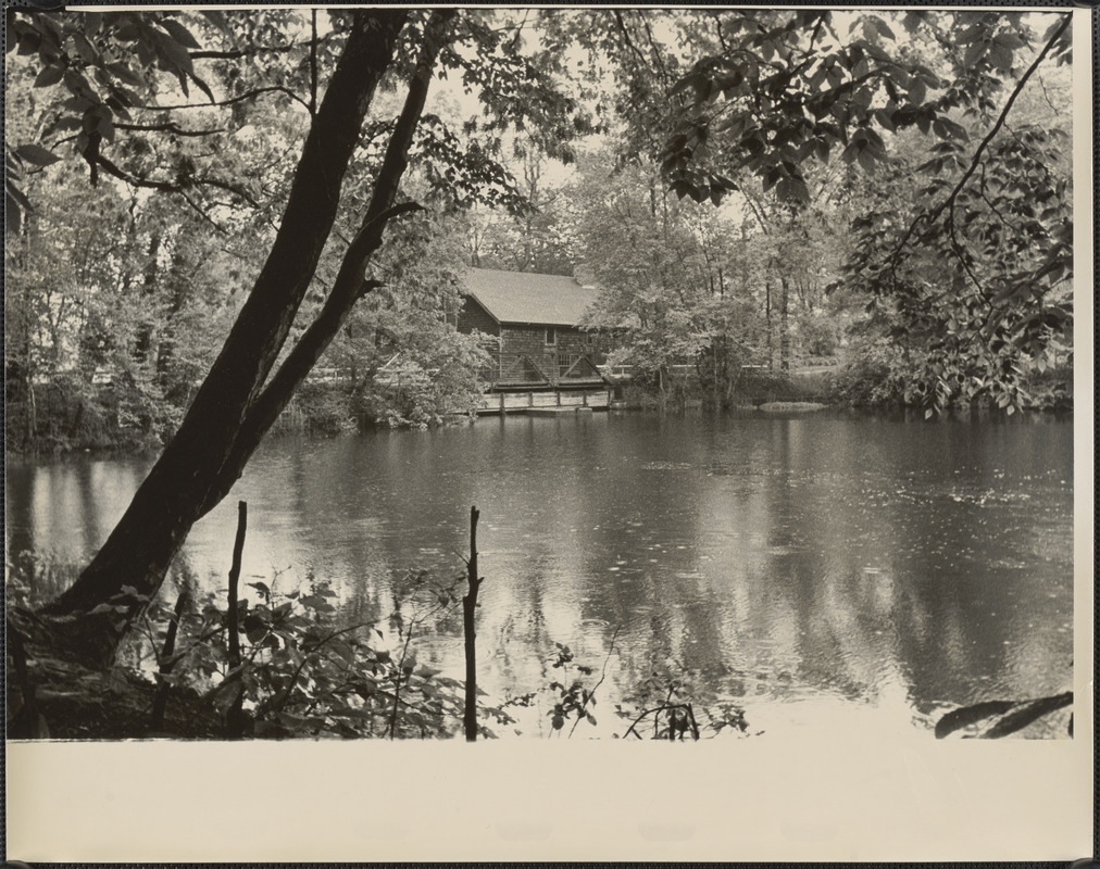 Curzon Mill and bridge - Digital Commonwealth