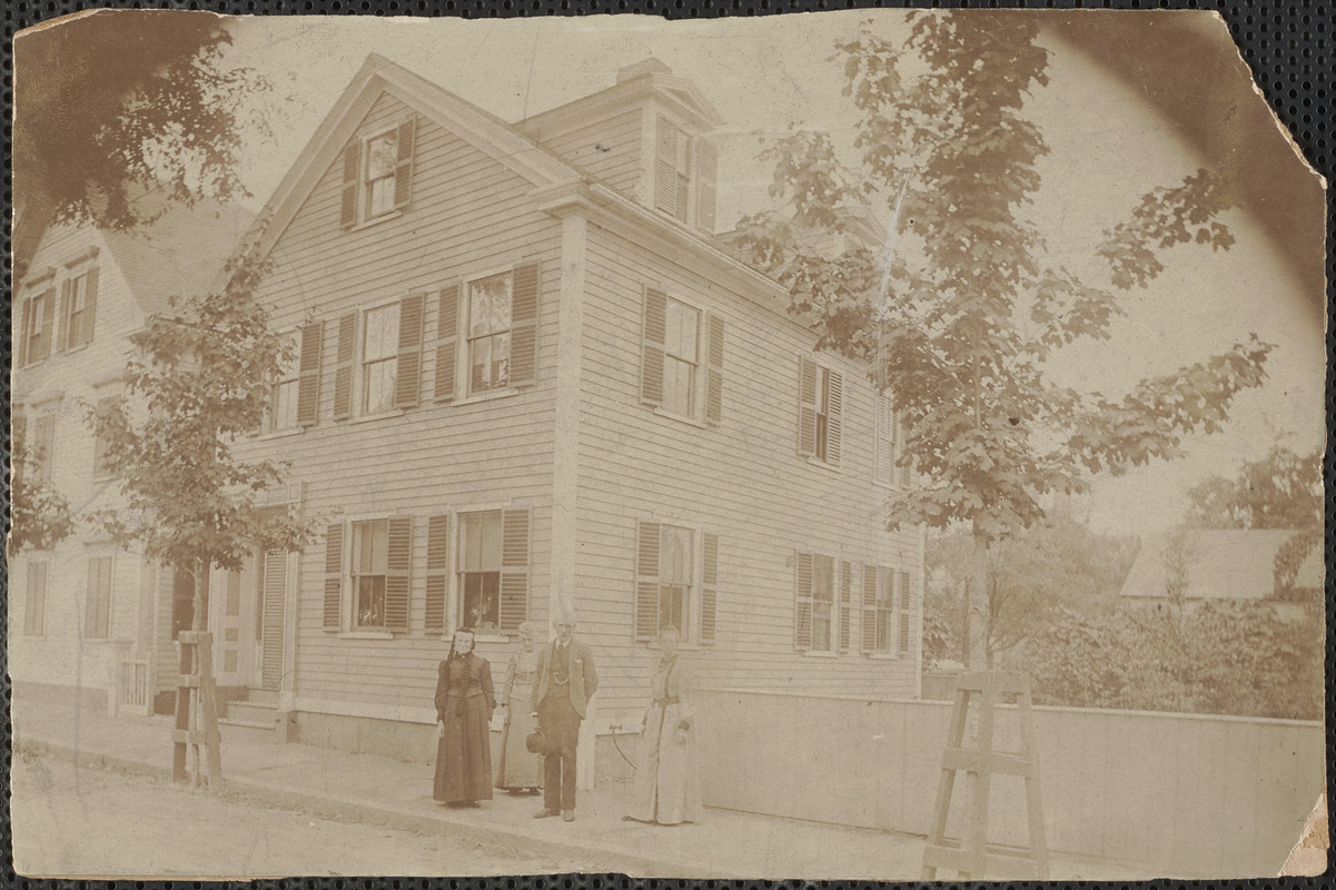 Stover House, Olive St. Newburyport, 1887 - Digital Commonwealth