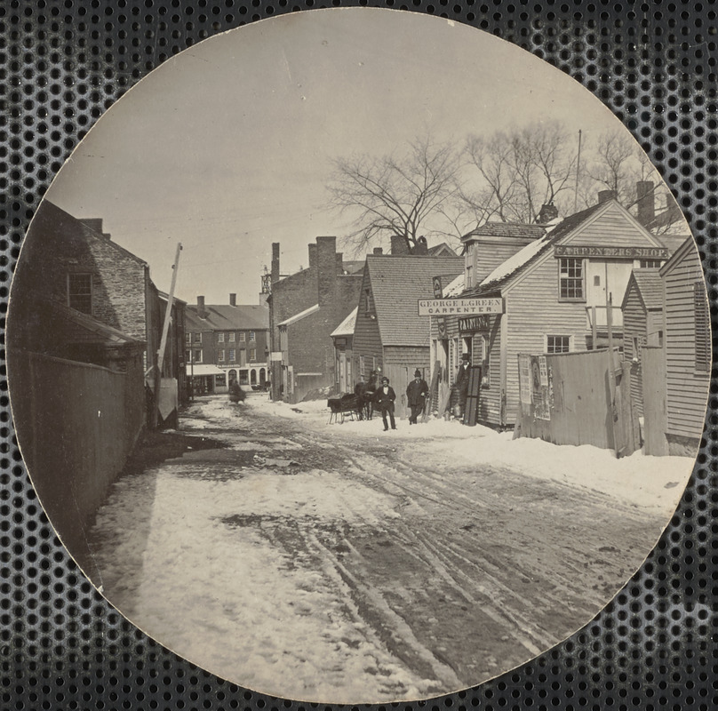 Inn Street looking toward Market Square - Digital Commonwealth