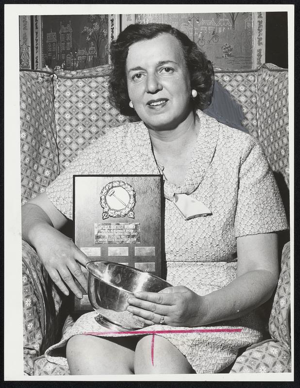 Mrs. Edward C. Abely Clubwoman. Reading Toastmistress. Barbara Burns ...