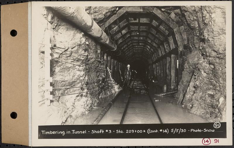 Contract No. 14, East Portion, Wachusett-Coldbrook Tunnel, West ...