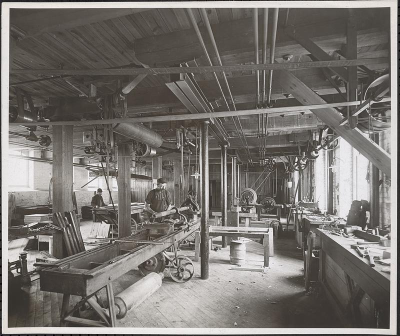 Repair Room, Pioneer Mill, 1895 - Digital Commonwealth