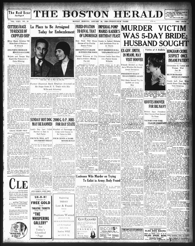 Boston Herald. January 28, 1929 - Digital Commonwealth