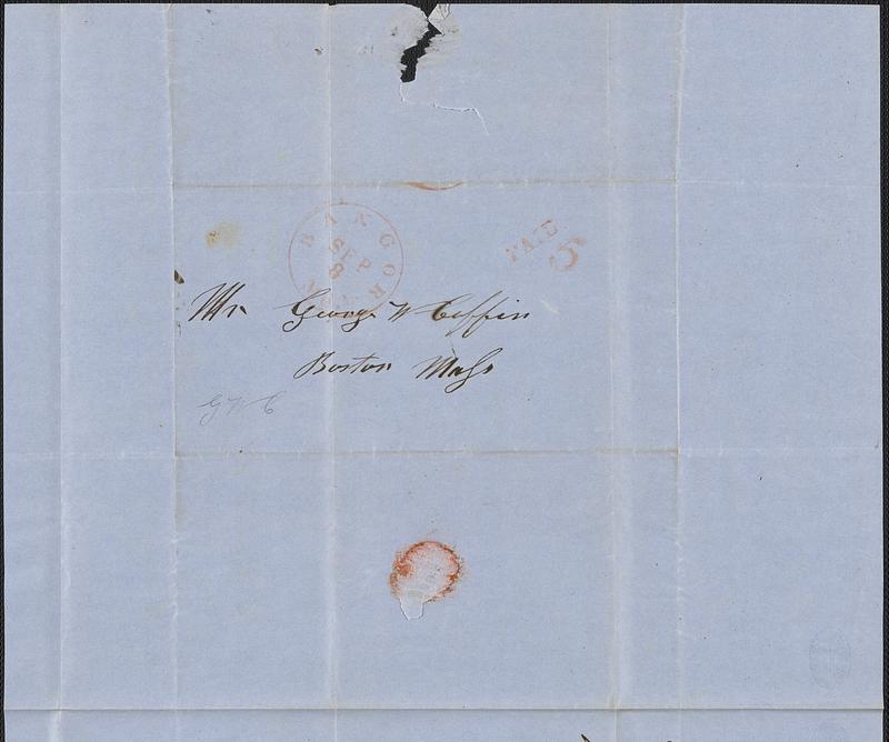 Charles H. Shepard to George Coffin, 2 September 1848 - Digital ...