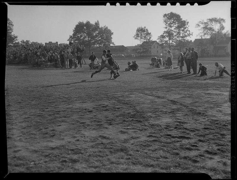 Jack MaGee in action against Yale - Digital Commonwealth