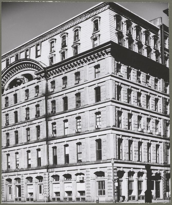 Boston, State Street Block, exterior, general view, 1858, G. J. F ...