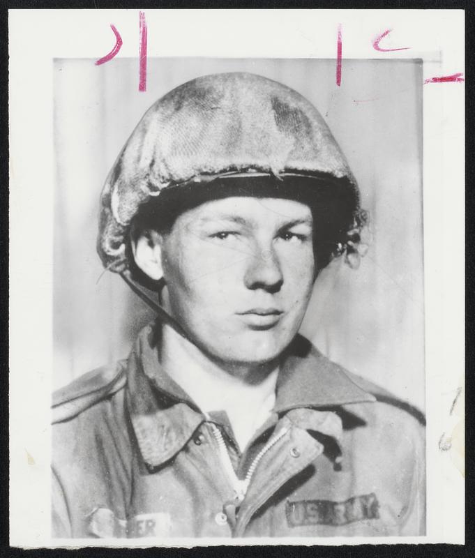Defector. Pvt. Larry A. Abshier, 18, of Cleveland, was identified by ...