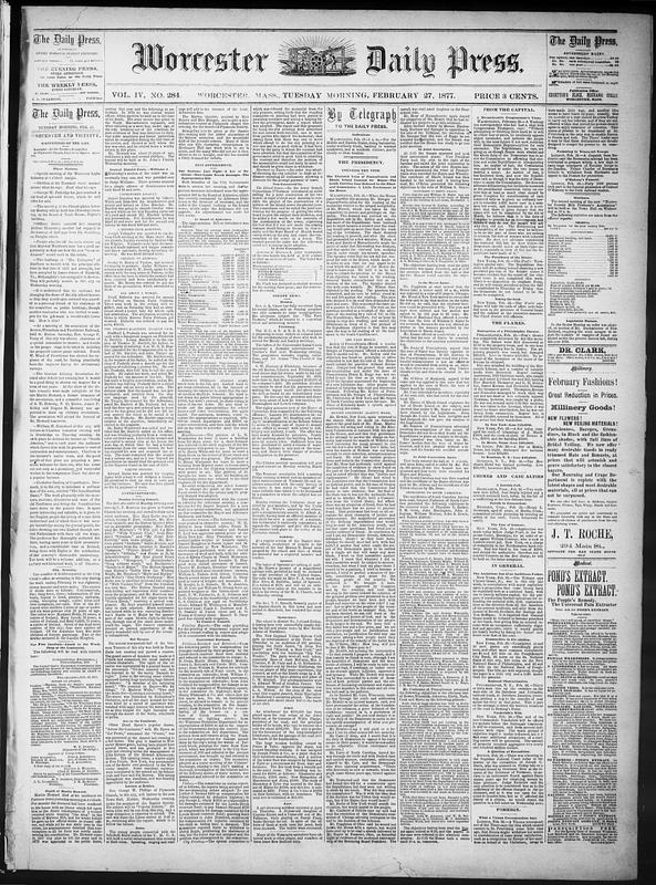 Worcester Daily Press - Digital Commonwealth