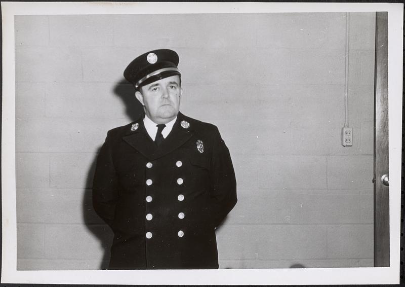 Bernard Roach, Fire Chief in the 1970s - Digital Commonwealth