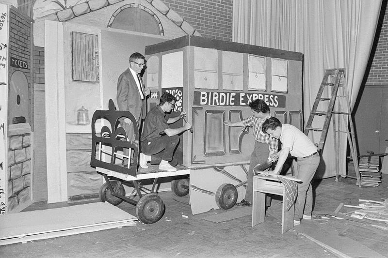 Bye Bye Birdie play rehearsal, Dartmouth High School, North Dartmouth ...
