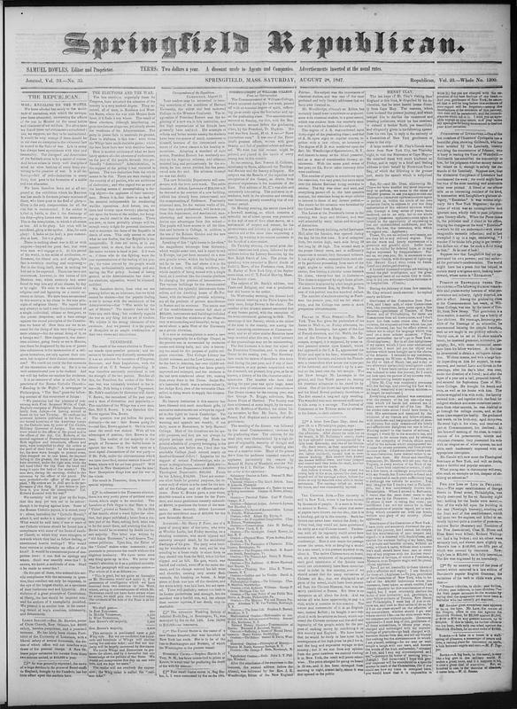 Springfield Republican - Digital Commonwealth