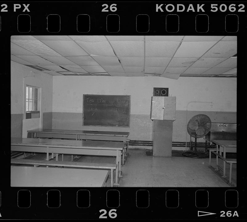 Dining room, Salem Jail - Digital Commonwealth