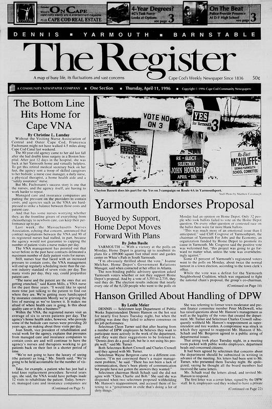 The Register. April 11, 1996 - Digital Commonwealth