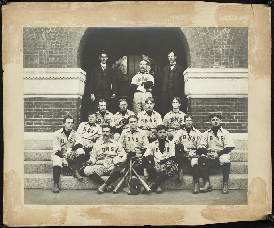 Bridgewater State Normal School baseball Team, 1899 - Digital Commonwealth