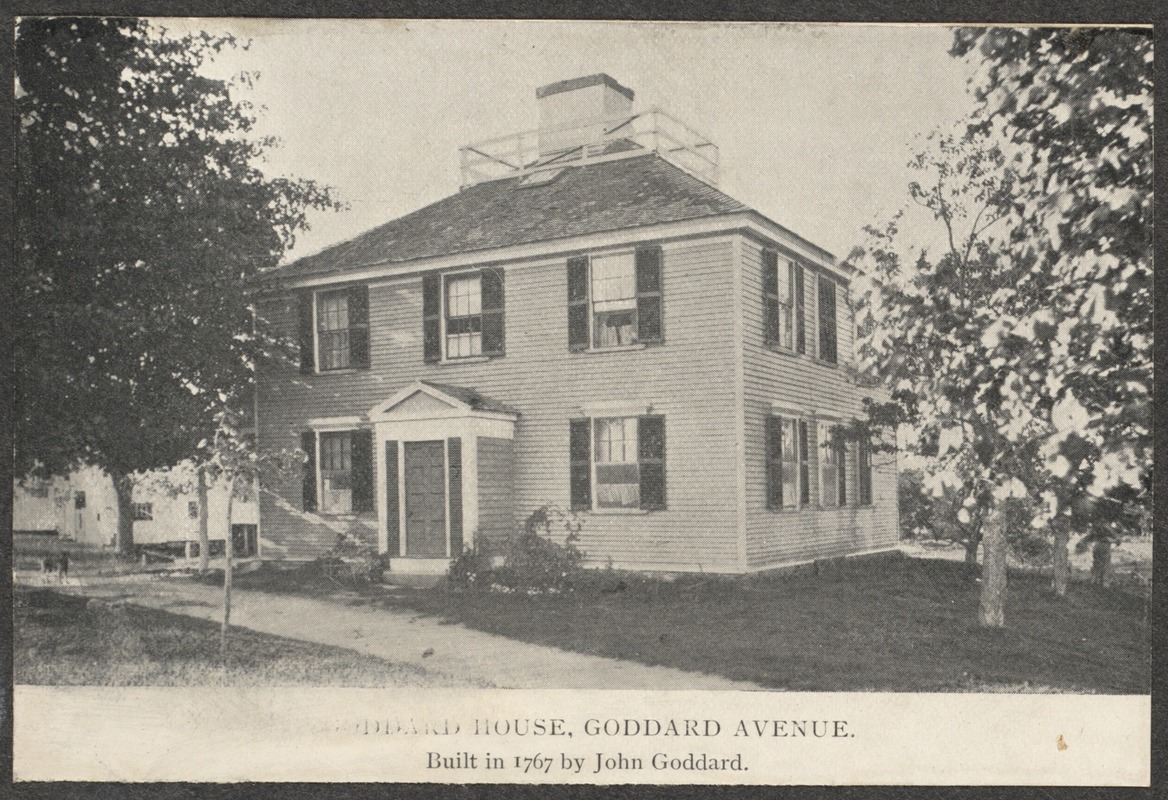 (John) Goddard house, Goddard Ave. - Digital Commonwealth