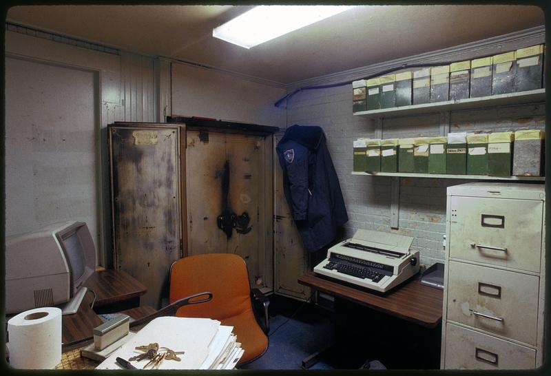 Records office, Salem Jail - Digital Commonwealth
