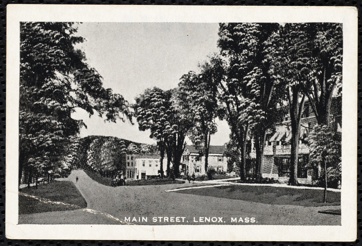 Lenox: Main Street - Digital Commonwealth