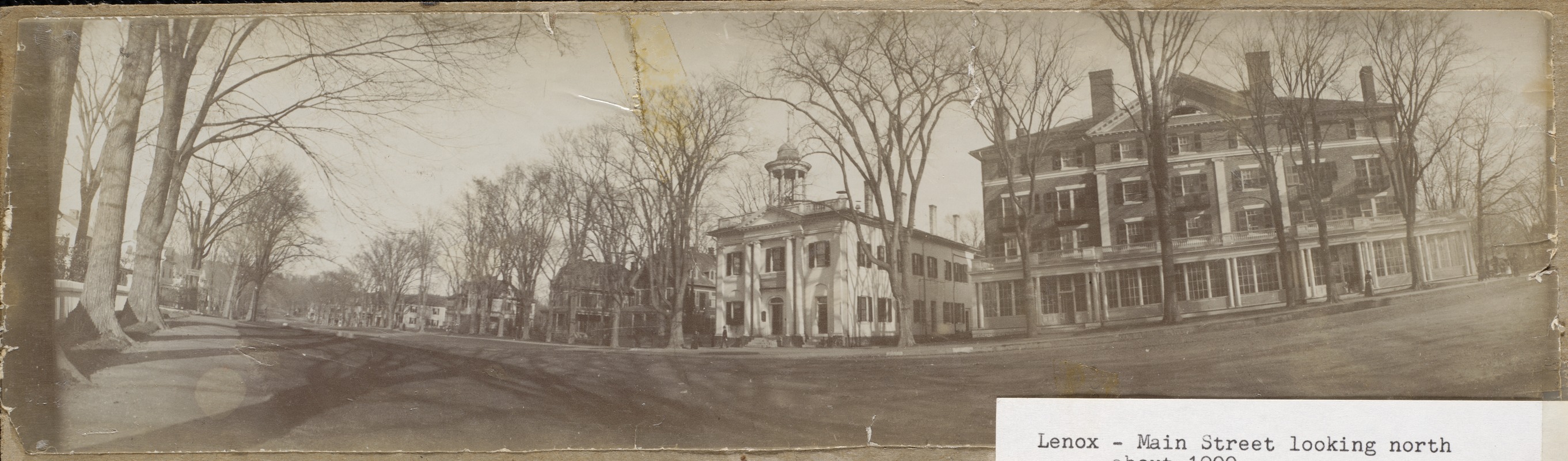 Lenox: Main Street looking north - Digital Commonwealth